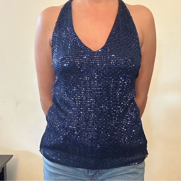 Express | Tops | Sequin Top | Poshmark